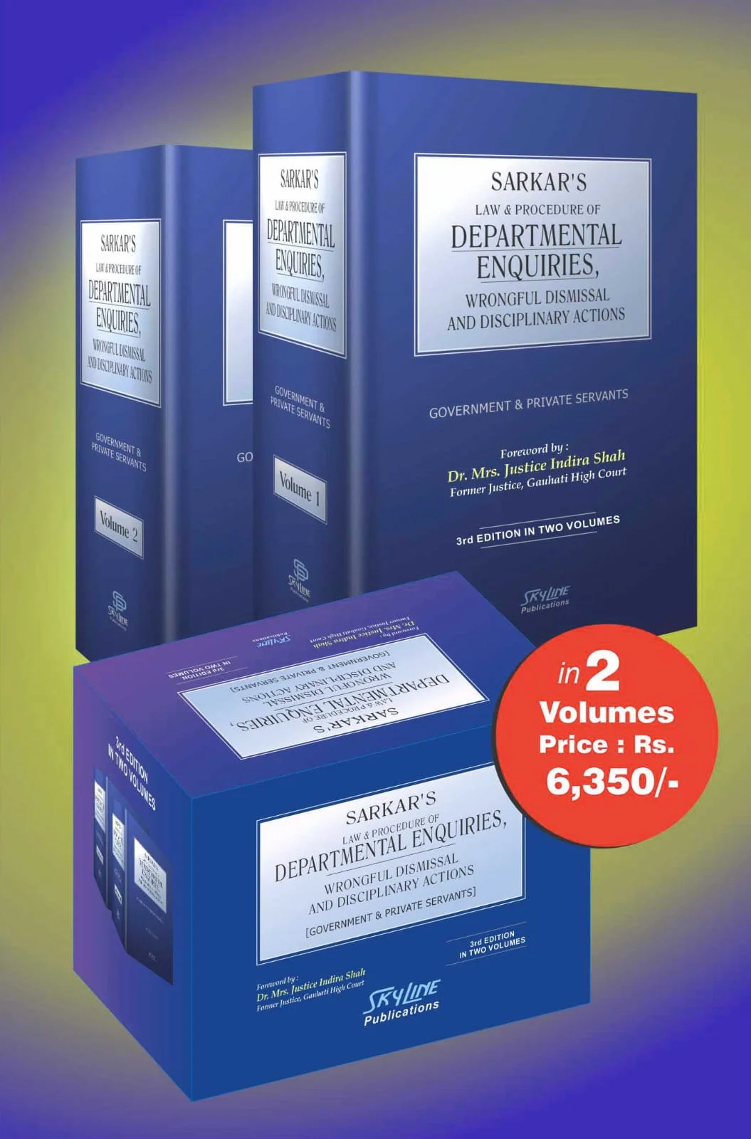 Skyline Publication's Law and Procedure of Departmental Enquiries ...