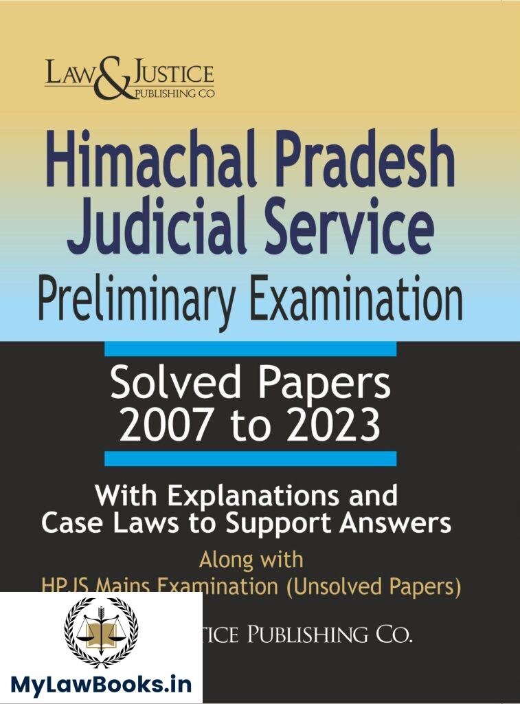 LJP's Himachal Pradesh Judicial Service Preliminary Examiniation Solved ...